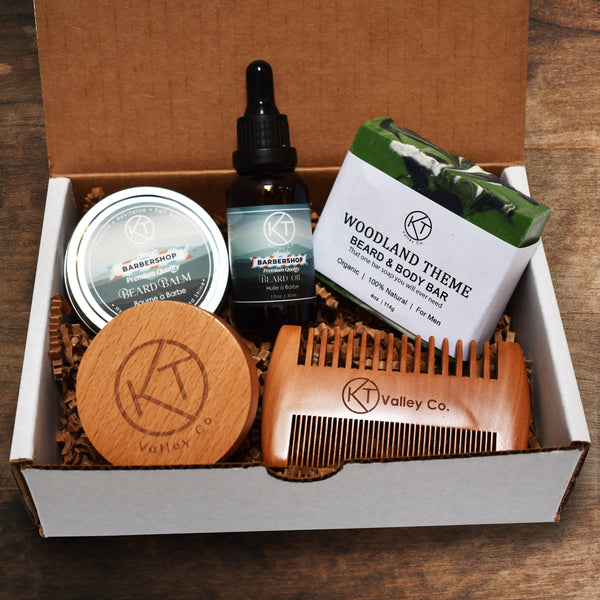 Ultimate Natural Beard Care Gift Set - KT Valley Co.